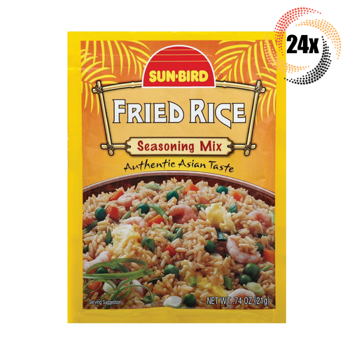 24x Packets Sun Bird Fried Rice Seasoning Mix | Authentic Asian Taste ...