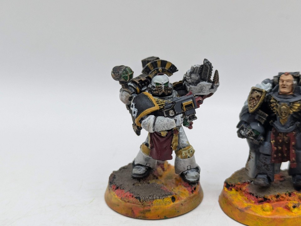 Warhammer 40k: Space Marine Red Scorpions Resin Command (AN004) | eBay