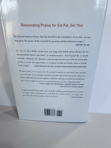 Eat Fat Get Thin Kit: Book, 3 DVDs, Diet Plan, Recipe Book. Mark Hyman ...