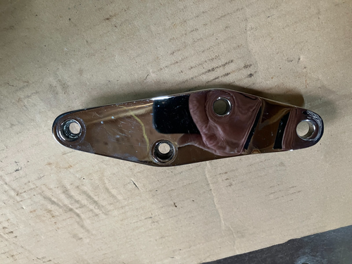 harley shovelhead mid control chrome master cylinder bracket | eBay