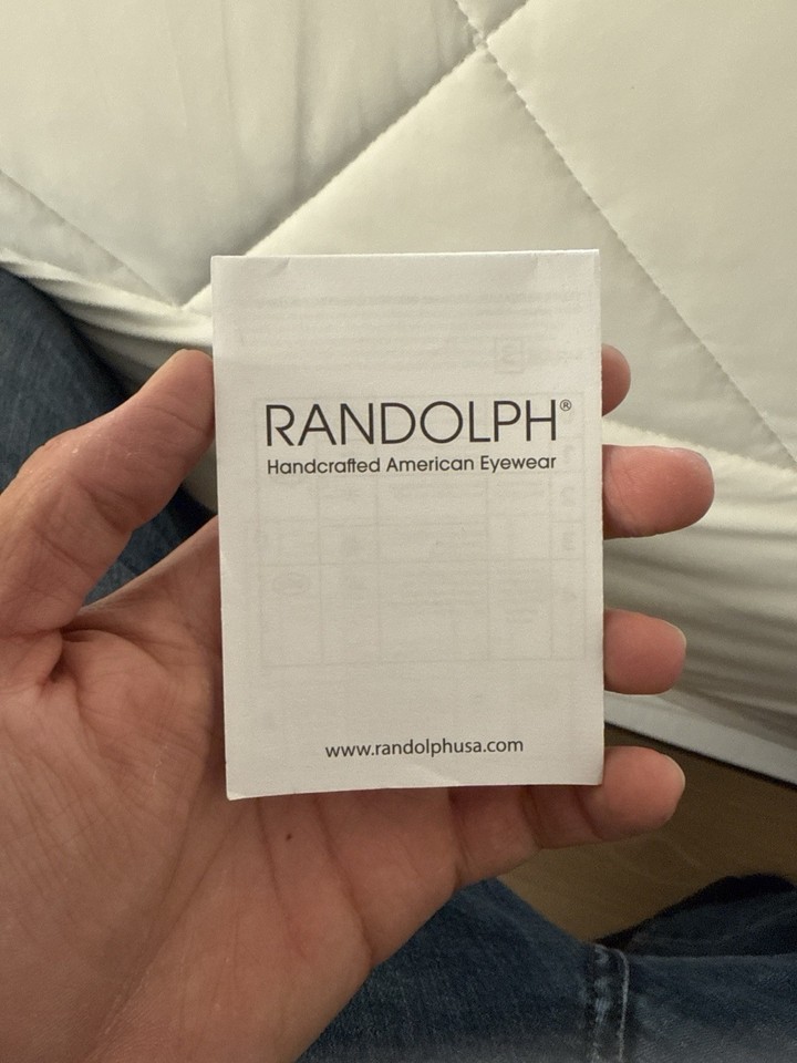 Randolph Engineering Aviator Sunglasses 58mm 23K Gold AGX Glass USA | eBay