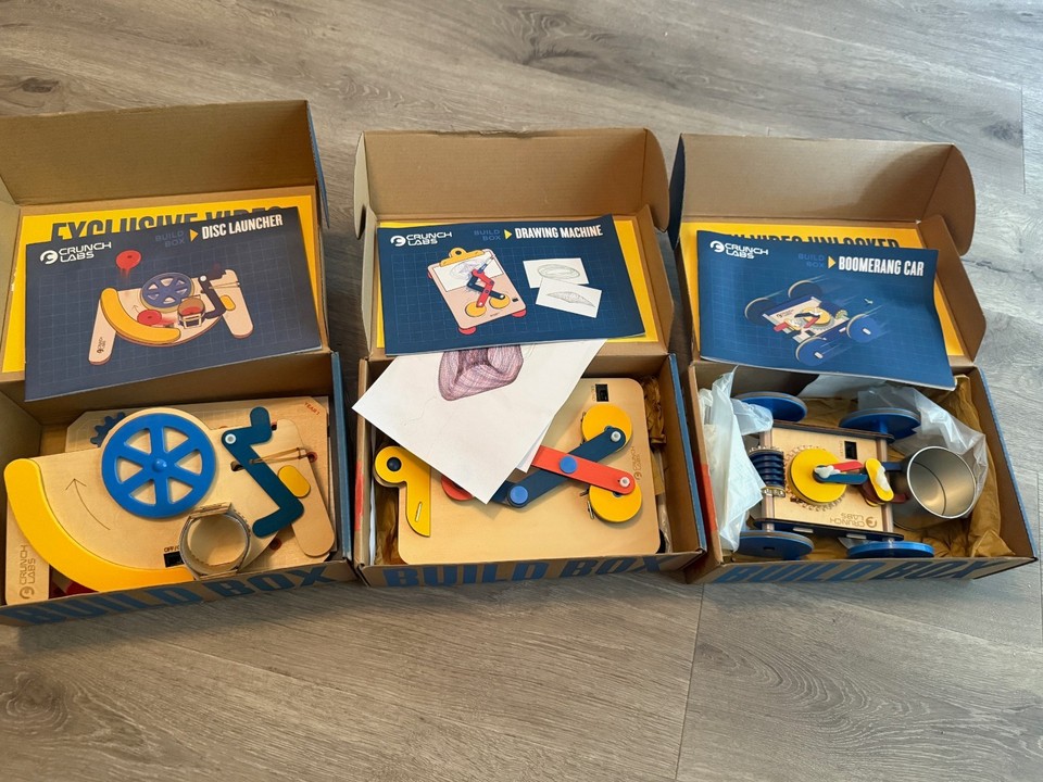 8 different CRUNCH LABS (mark rober) Build engineer toys | eBay