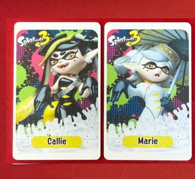 Animal Crossing Crossover amiibo Splatoon Alterna Callie & Marie Cece ...