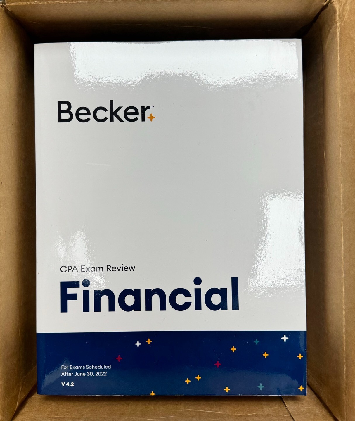 Becker CPA Exam Review Financial V4.2 Brand New! | eBay