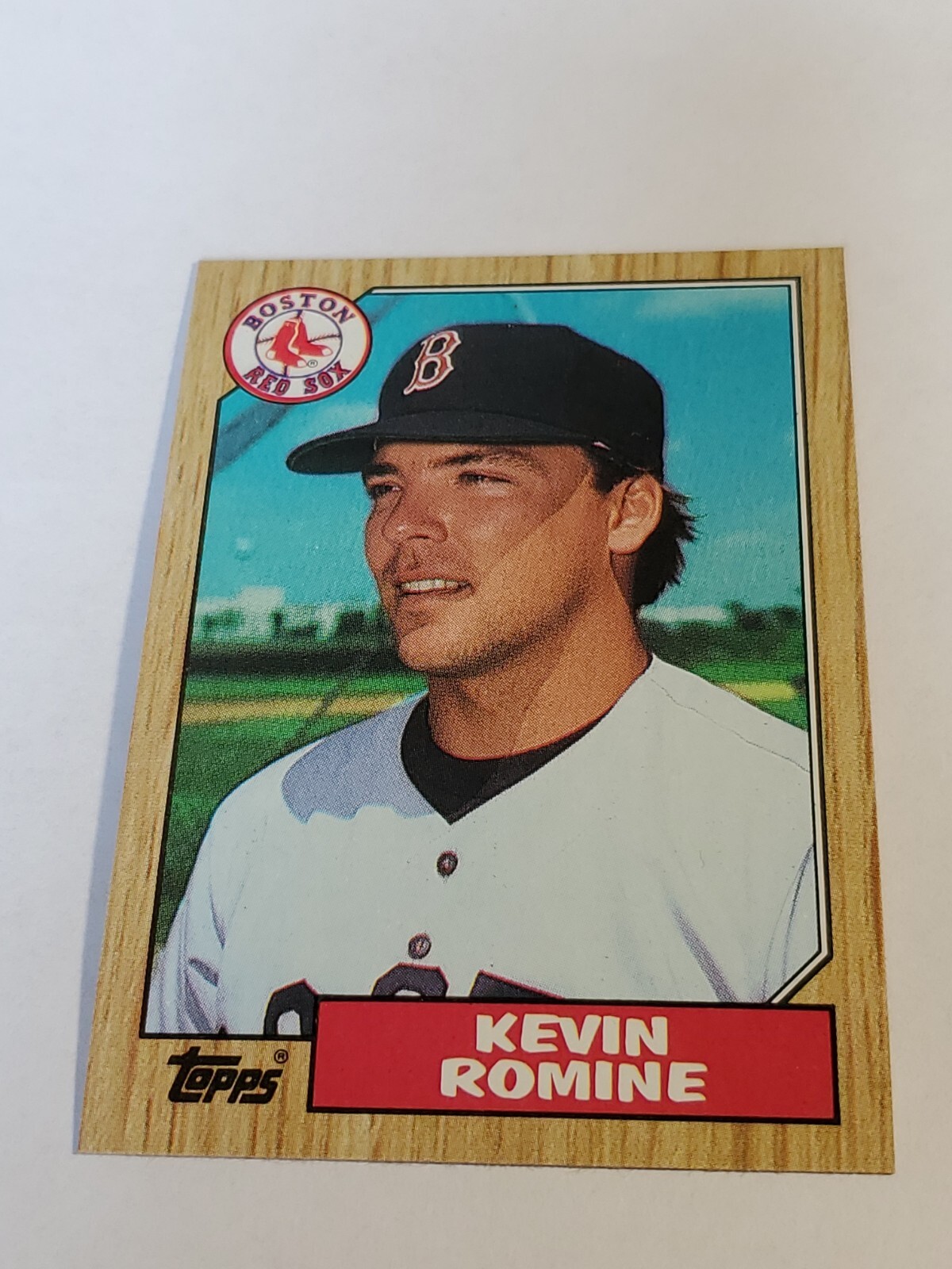 1987 Topps #121 Kevin Romine Rookie Red Sox RC | eBay