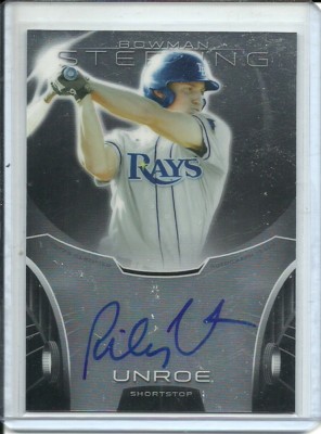 2013 BOWMAN STERLING RILEY UNROE AUTO RC - ANGELS ROOKIE AUTOGRAPH | eBay