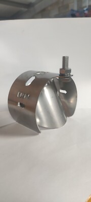 Stainless Steel Rat Blocker Flap Prevention Stop 4" 100mm Clay Plastic ...