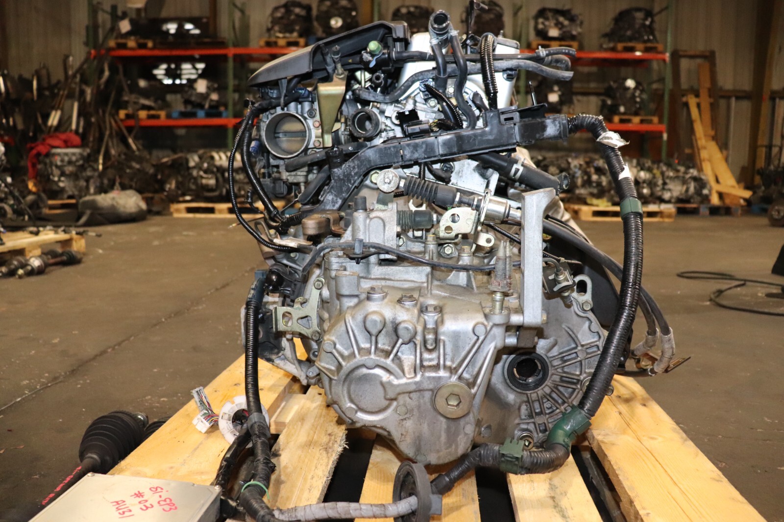 2002-2005 Honda Civic Si EP3 k20A3 2.0 DOHC Engine w/ 5 Speed ...