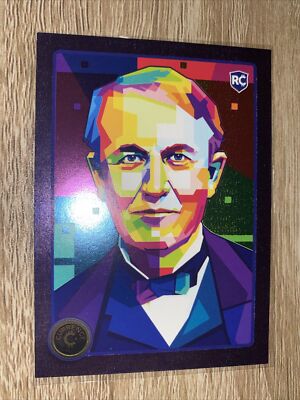 2023 Cardsmiths Currency Series 2 #22 Thomas Edison RC Iced Foil HOT | eBay