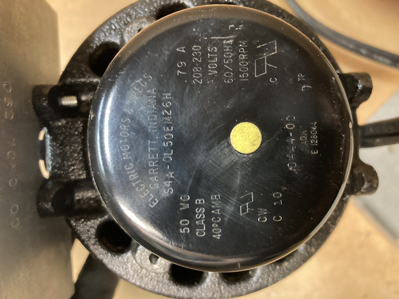 Emerson Copeland - Fan Motor - 5/16” Shaft 50W 1500RPM (090-0437-00 ...