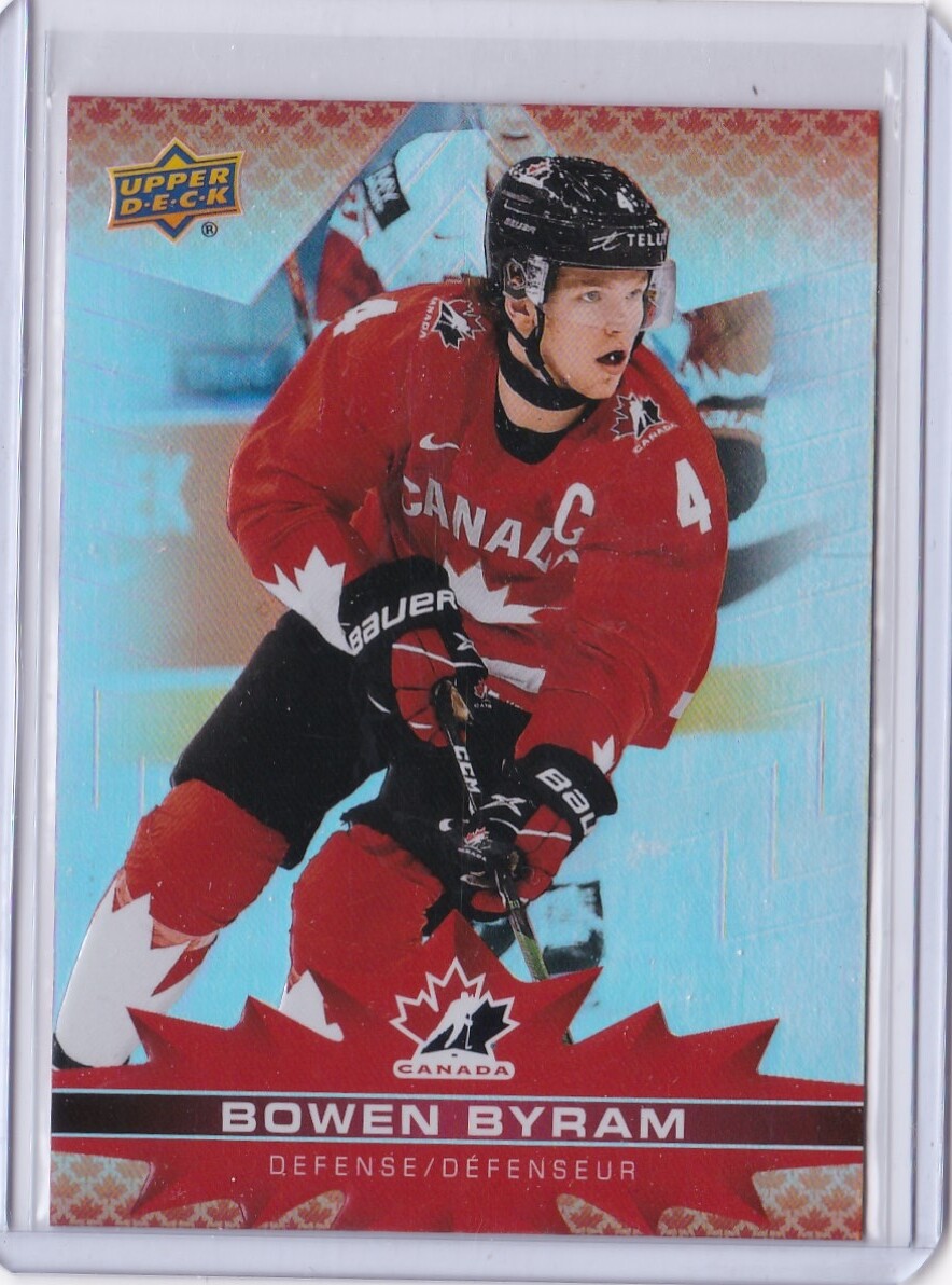 2021-22 Upper Deck Tim Hortons Team Canada - #41 Bowen Byram for sale ...
