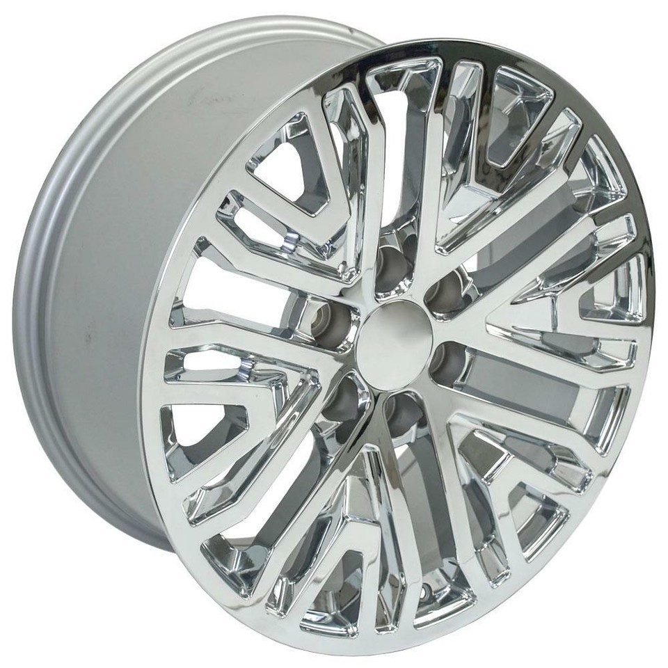 20" inch Chrome 5906 Rims SET (4) Fit GMC Sierra Yukon | eBay