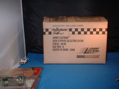 JOHNNY LIGHTNING SHOW STOPPERS FACTORY CASE OF 12 MINT,ON MINT CARDS ...