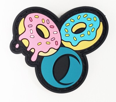 Olight Donuts w/Olight Logo Patch Swag, 1.5" x 1.5" | eBay