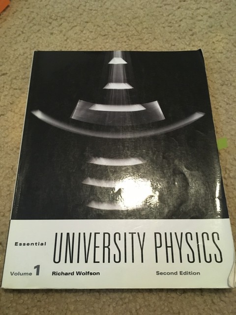 Essential University Physics by Richard Wolfson (2011, Trade Paperback / Trade Paperback ...