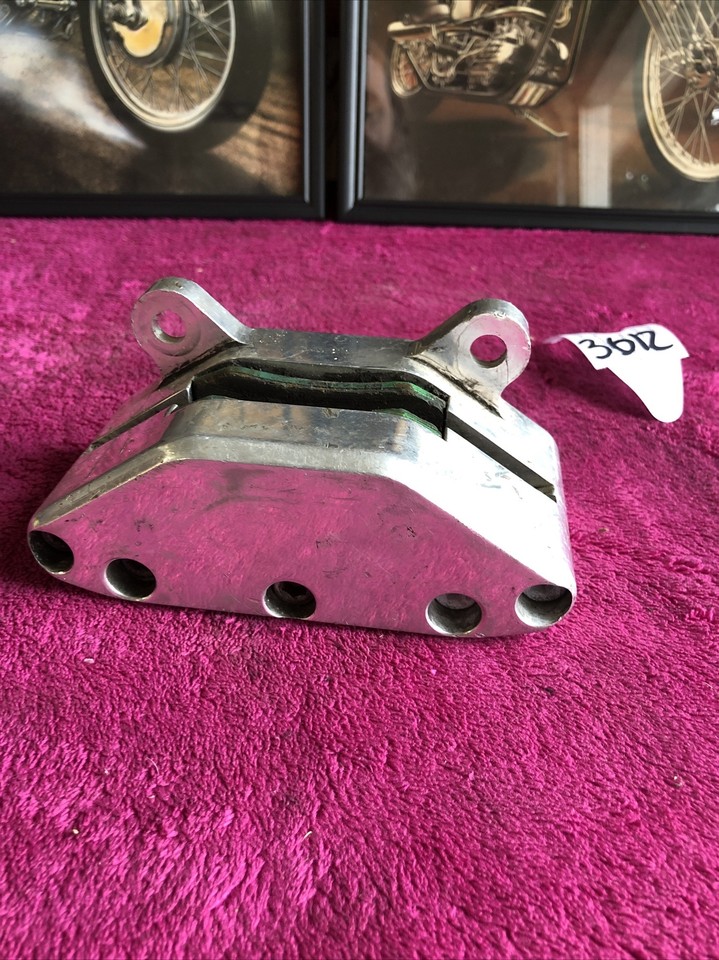 Harley Cmc Chopper Front Rear Pm Brake Caliper Pads Billet Aluminum Big ...