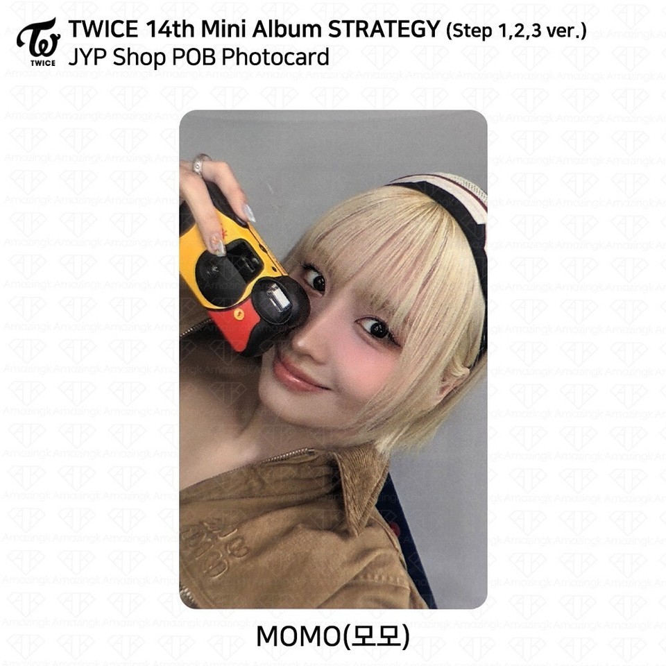 TWICE 14th Mini Album STRATEGY JYP Shop POB Photocard Step 1,2,3,4 Ver ...