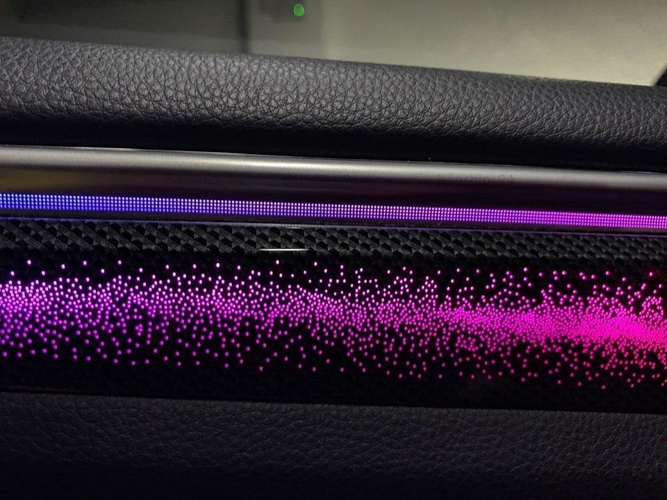 256 Color LED Interior Atmosphere Lamp Ambient Lights For Porsche Macan ...