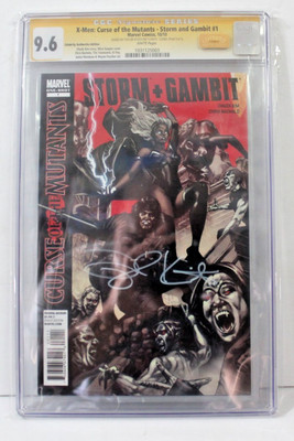 X-Men: Curse of the Mutants - Storm and Gambit CGC 9.6 NM + Signed ...