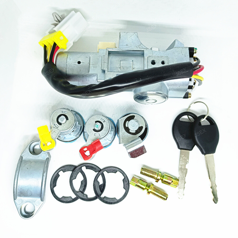 1 Set For Nissan Navara D22 1997-2006 Lock Door Ignition Barrel Switch ...