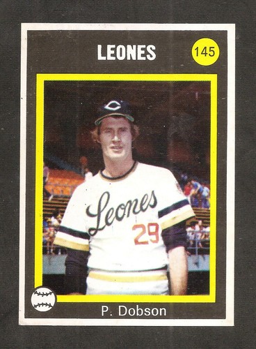 Chuck Dobson 1973 Venezuelan Winter League Sticker #145 *Set Break | eBay