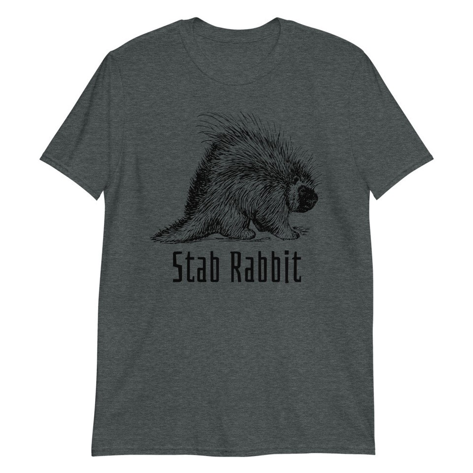 Stab Rabbit Funny shirt , funny shirt for men, funny t-shirt for dad | eBay