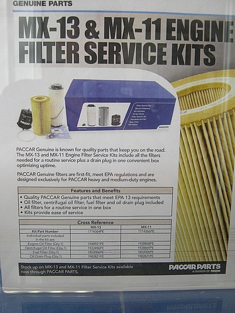 Paccar Mx-13 Epa13 Engine Filter Service Kit 1714364 for sale online | eBay