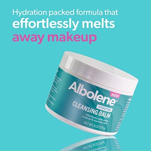 Albolene Cleansing Balm, Hydrating Makeup Remover and Face Wash with ...
