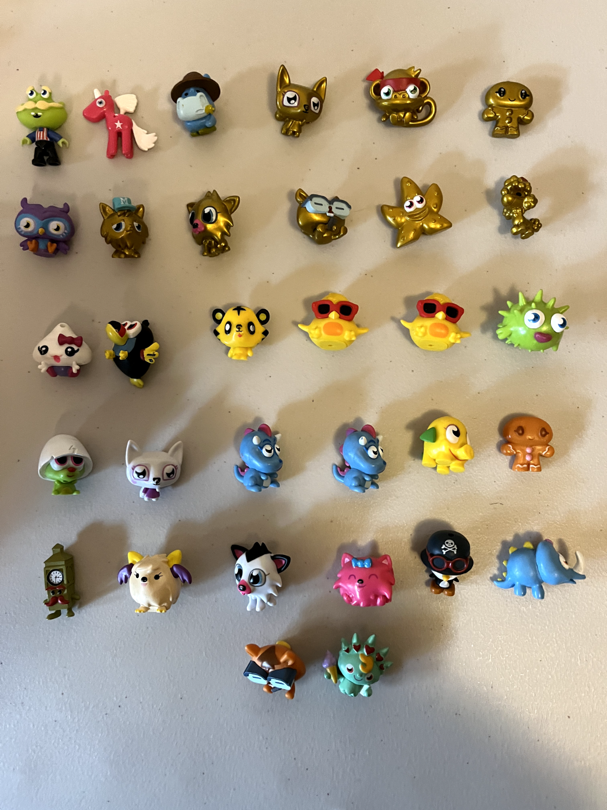 Moshi Monsters Moshlings figures lot bundle of 32 Assorted Figures ...