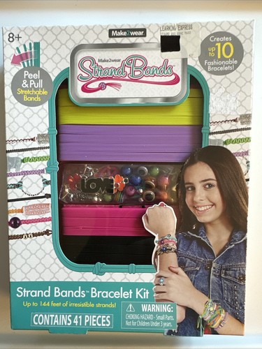 Strand Bands Bracelet Kit - Make Up to 10 Bracelets from Peel & Pull ...