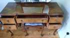 Georgian Style Vintage Burr Walnut Dressing Table Art Deco | eBay