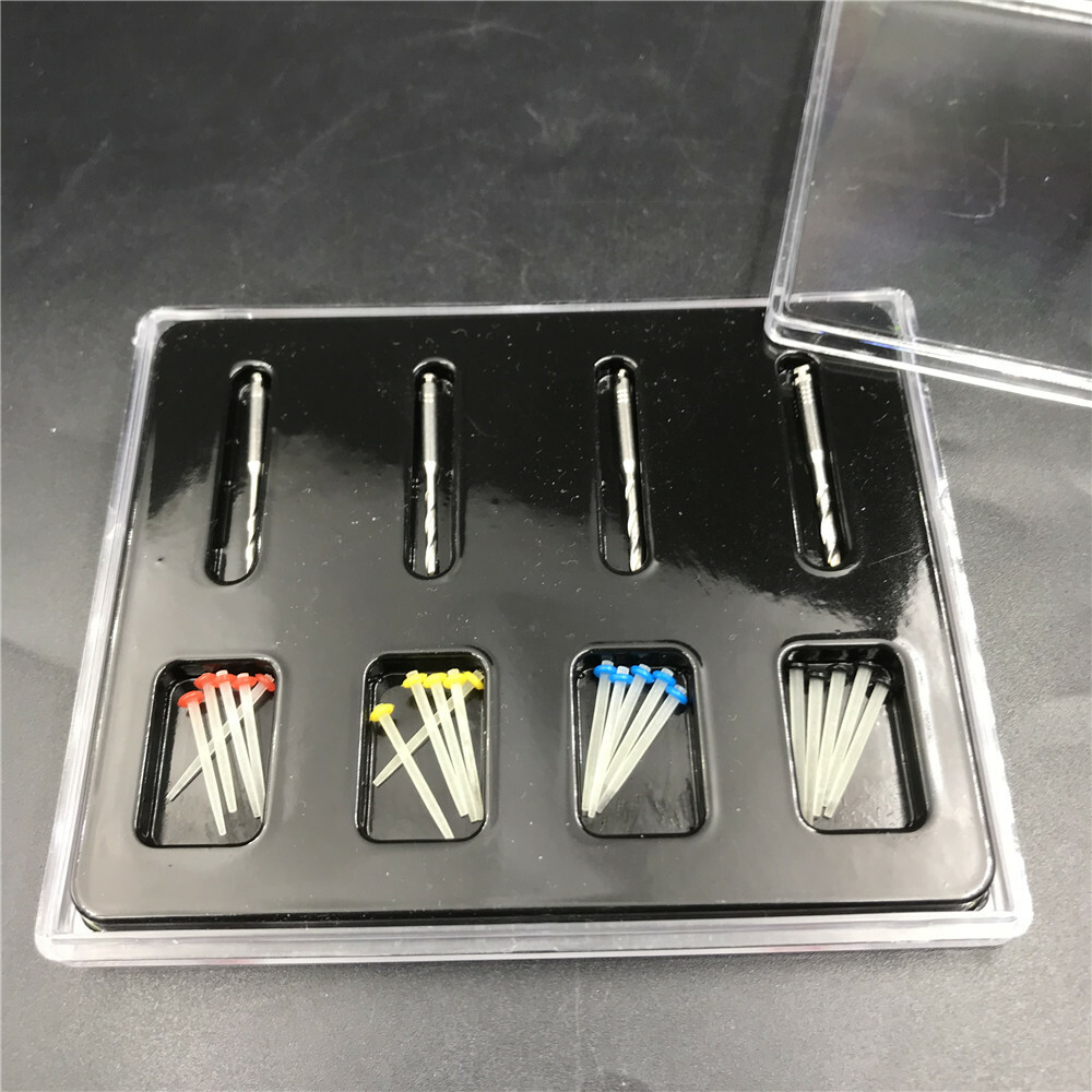 20Pcs Dental Quartz Fiber Post Root Canal Pin Resin Straight 1.2-1.8mm ...