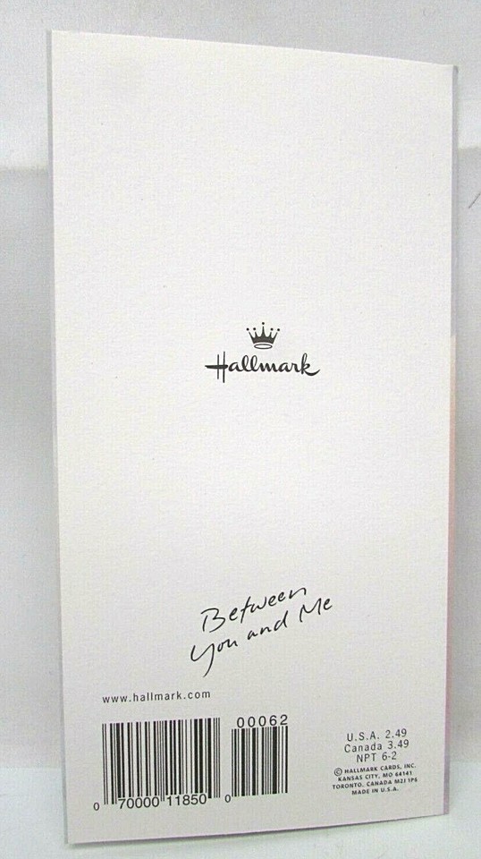 5 Vintage Hallmark "Between You and Me" "Your Birthday" Greeting Cards ...