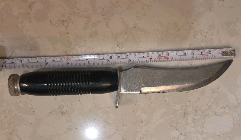 VINTAGE JAPAN FROGMAN SCUBA DIVING SURVIVAL KNIFE KNIVES OLD ...