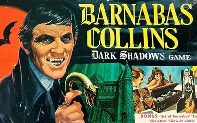 BARNABAS COLLINS Dark Shadows Board Game Parts, MB, 1969, Replacement ...