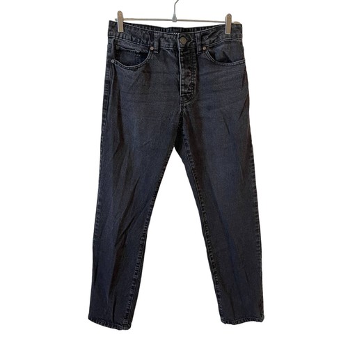 BOOHOO MAN Men's Relaxed Fit Denim Jeans Black Size 30 Casual Classic ...