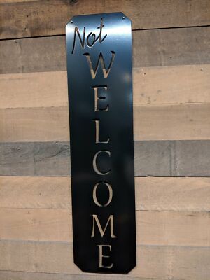 "Not" Welcome | eBay