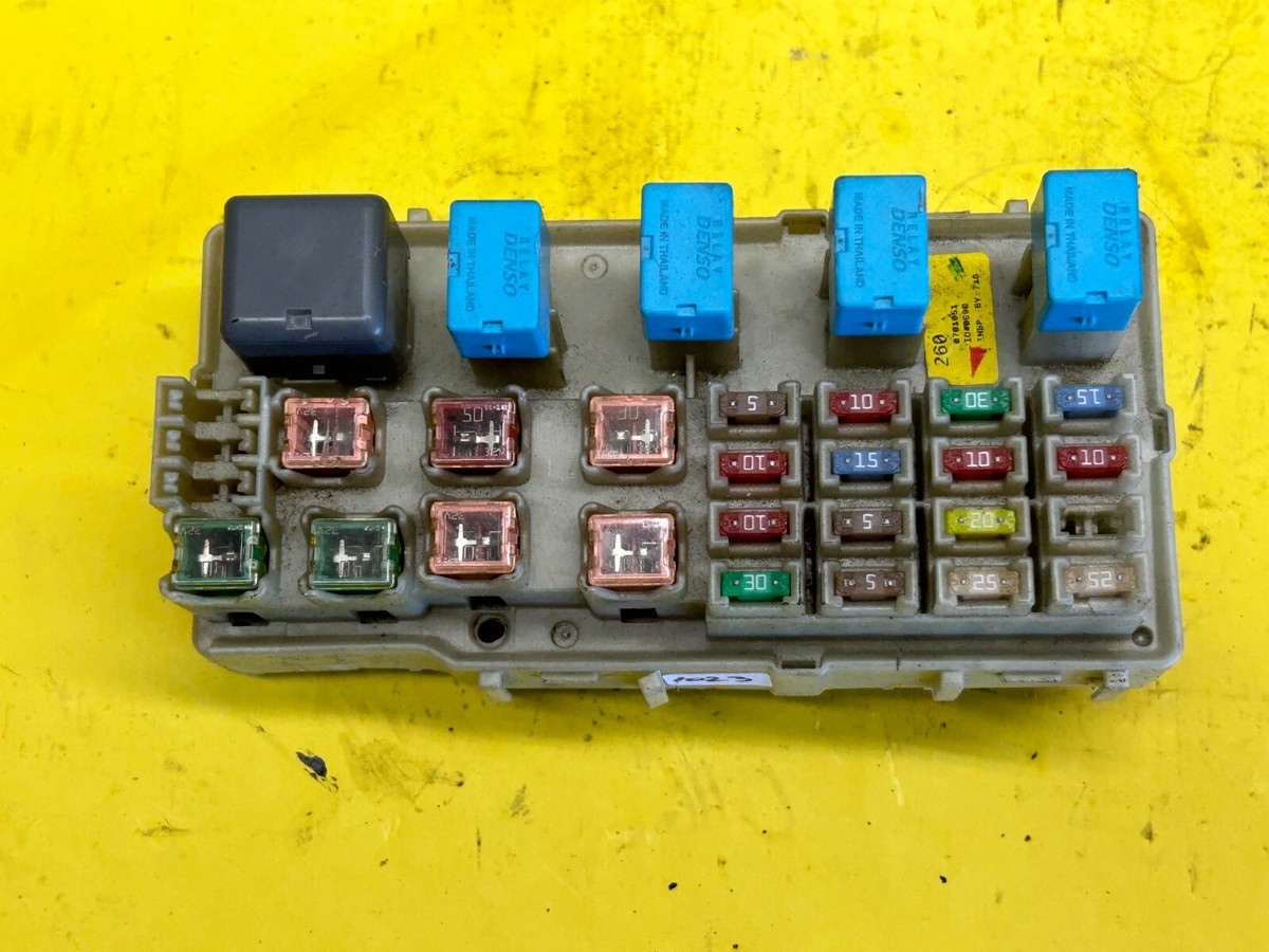 2002 Toyota Camry Fuse Box Diagram