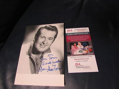Don Defore Signed Photo JSA Certified | eBay