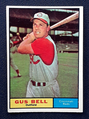 GUS BELL 1961 TOPPS 61 NO 215 EX 46508 | eBay
