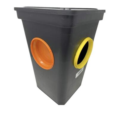 Tuf-Tite 4-Hole Distribution Box for 4" Pipe with Fittings - Durable | eBay