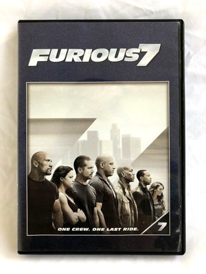 FURIOUS 7 - DVD - The Last PAUL WALKER Movie One Crew, One Last Ride ...