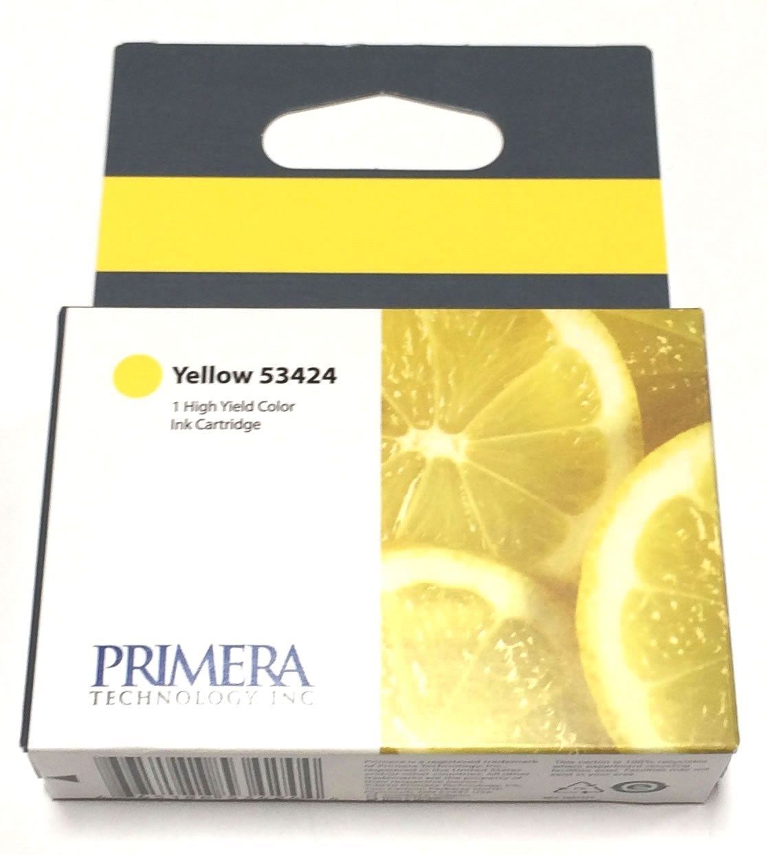 2 pk Primera 53424 High-Yield Yellow Ink Cartridge for LX900 Color ...