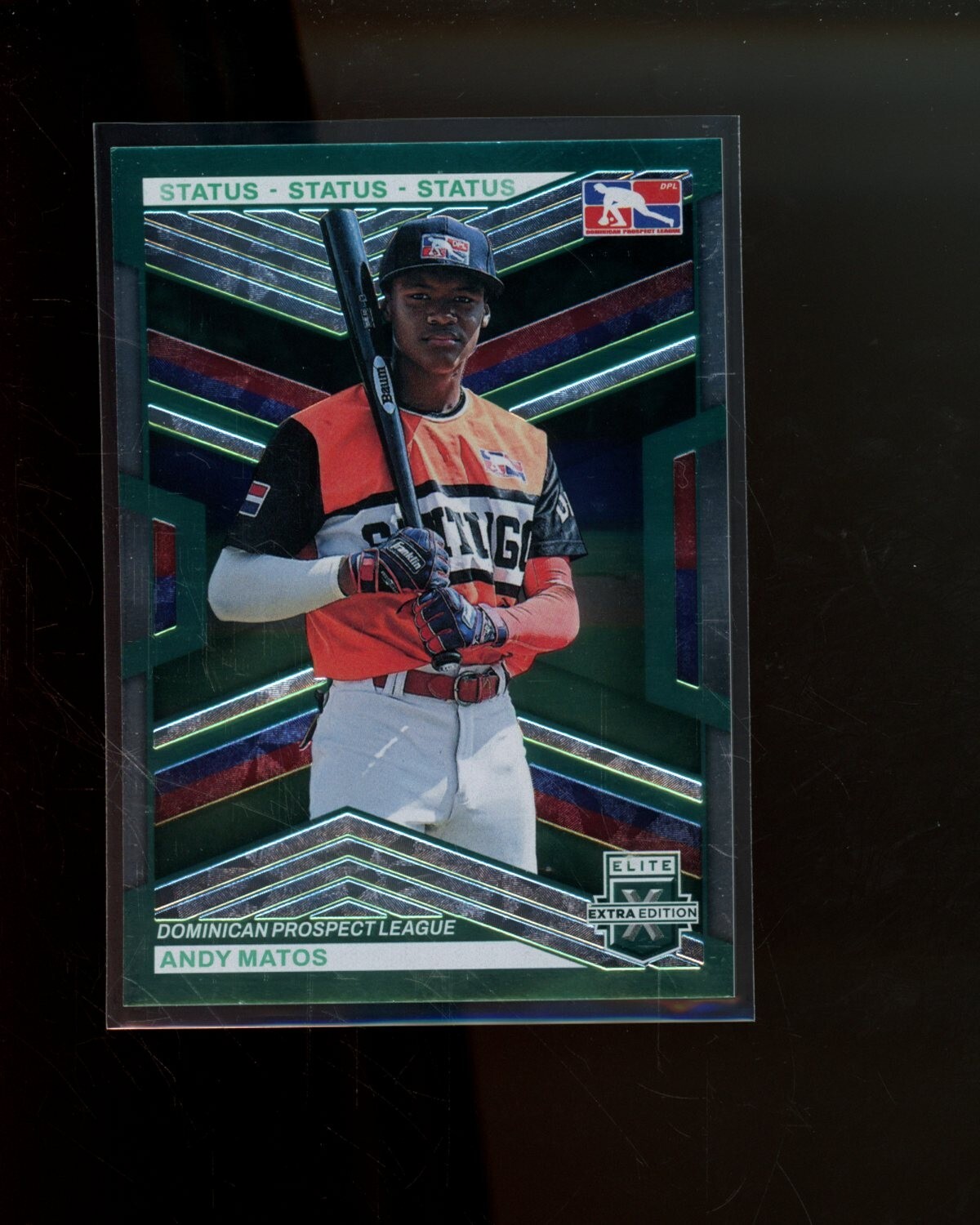 2023 Panini Elite Extra Edition Status Green Rookie RC #198 Andy Matos ...