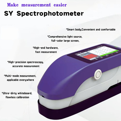 Color Meter Tester Spectroscopic Colorimeter 8mm Spectrophotometer for ...