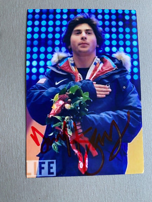 DANNY KASS 2x Olympiasilber 2002/2006 Eisschnelllauf signed Foto 10x15 ...