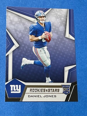2019 Panini Rookies & Stars Daniel Jones #134 Rookie Card RC New York ...
