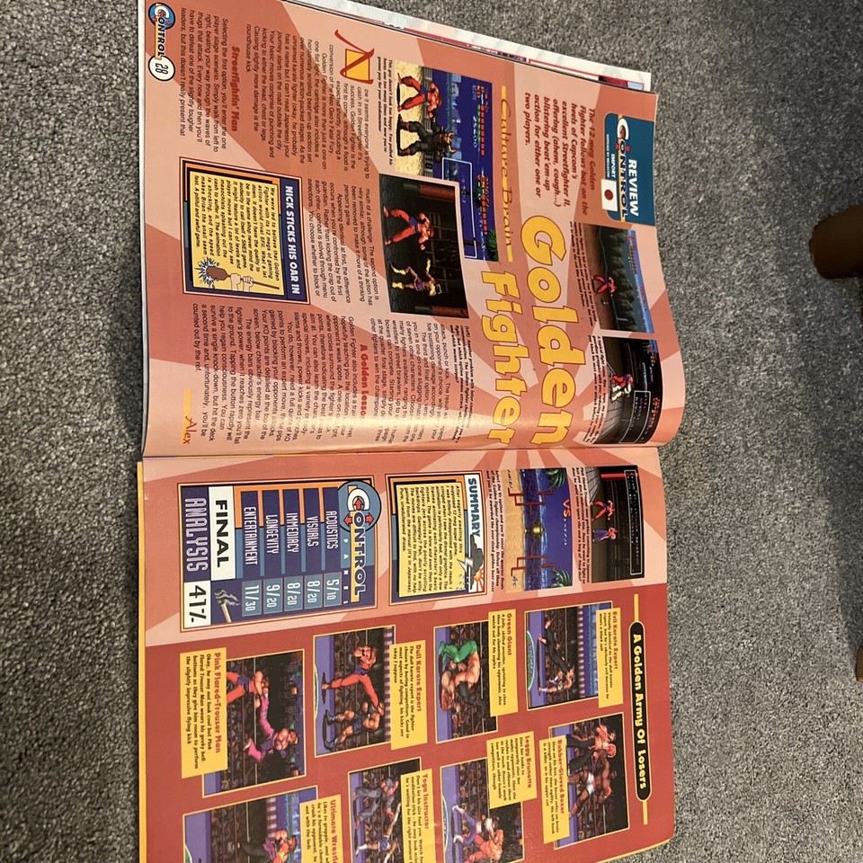 SNES Control Super Nintendo Magazine, Issue 2 October 1992 - Rare | eBay