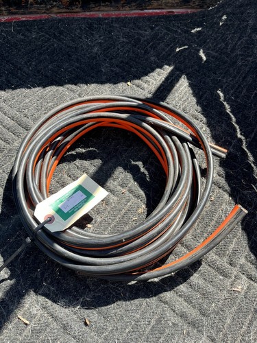 30 ft 6 gauge Awg bonded pure copper booster jumper cable Battery Winch ...