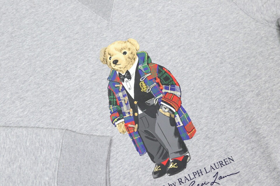 Polo Ralph Lauren Crewneck Polo Bear Preppy Bear Sweatshirt Sweater ...
